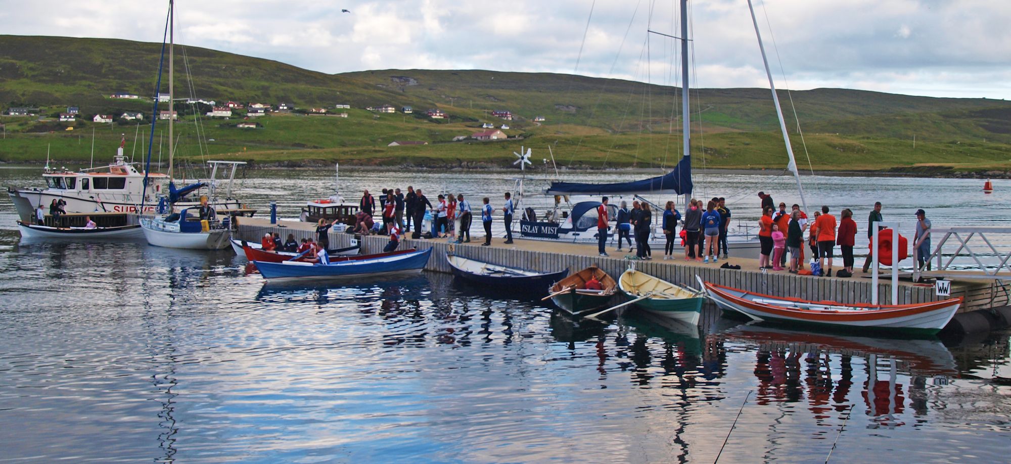 Hundreds turn out for Shetland Boat Week | Shetland Museum & Archives
