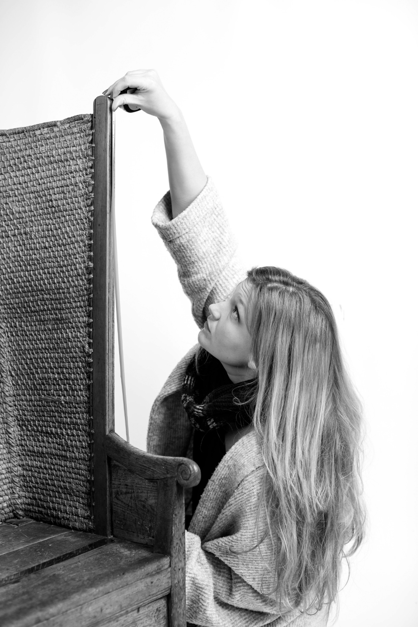 Fair Isle Chairs on display in Da Gadderie | Shetland Museum & Archives