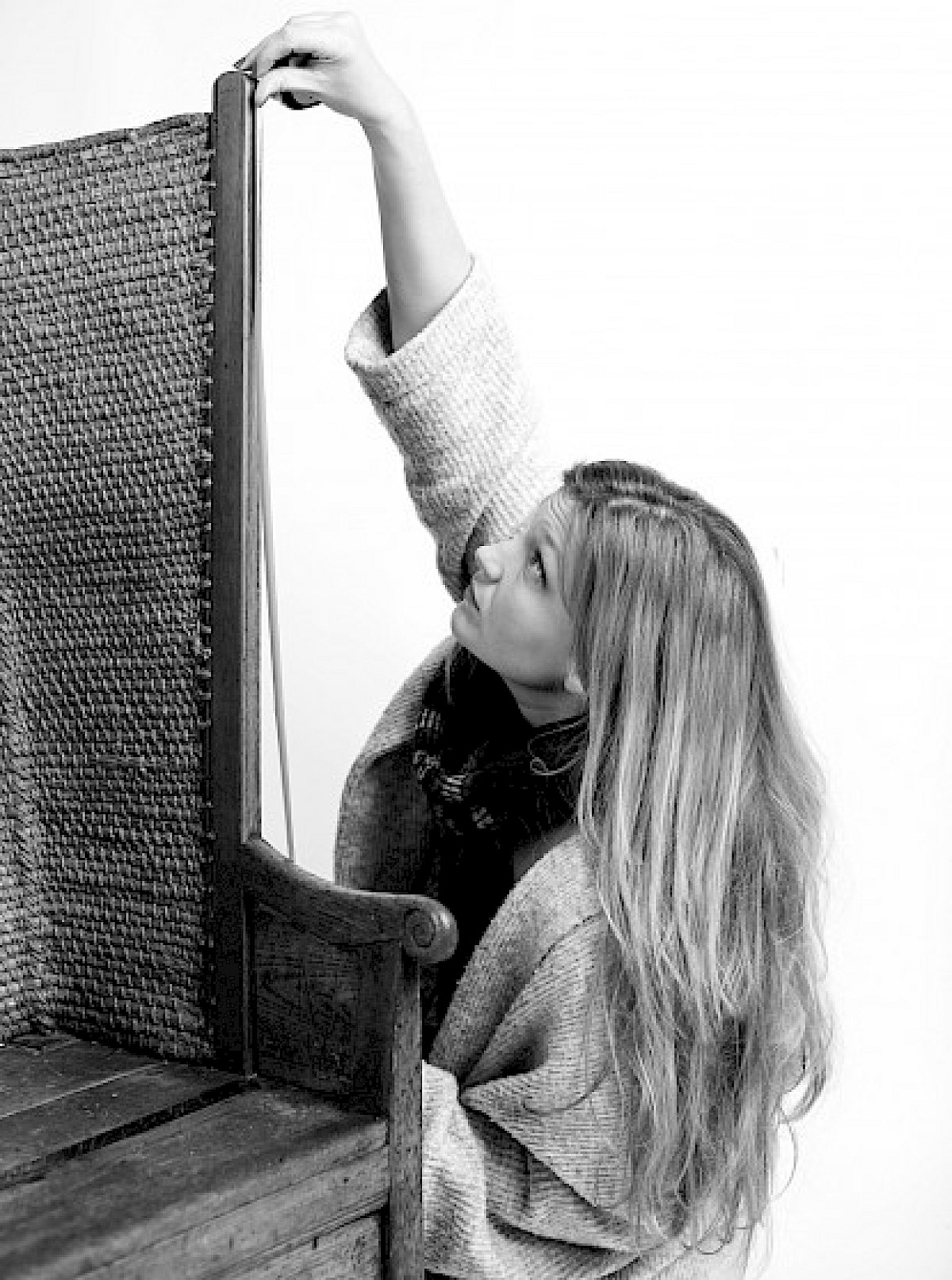 Fair Isle Chairs on display in Da Gadderie | Shetland Museum & Archives