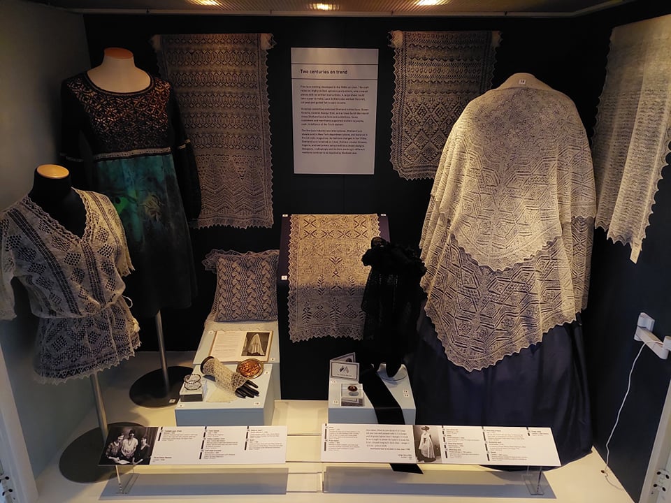 Highlights from two centuries of Shetland fine knitted lace on display ...