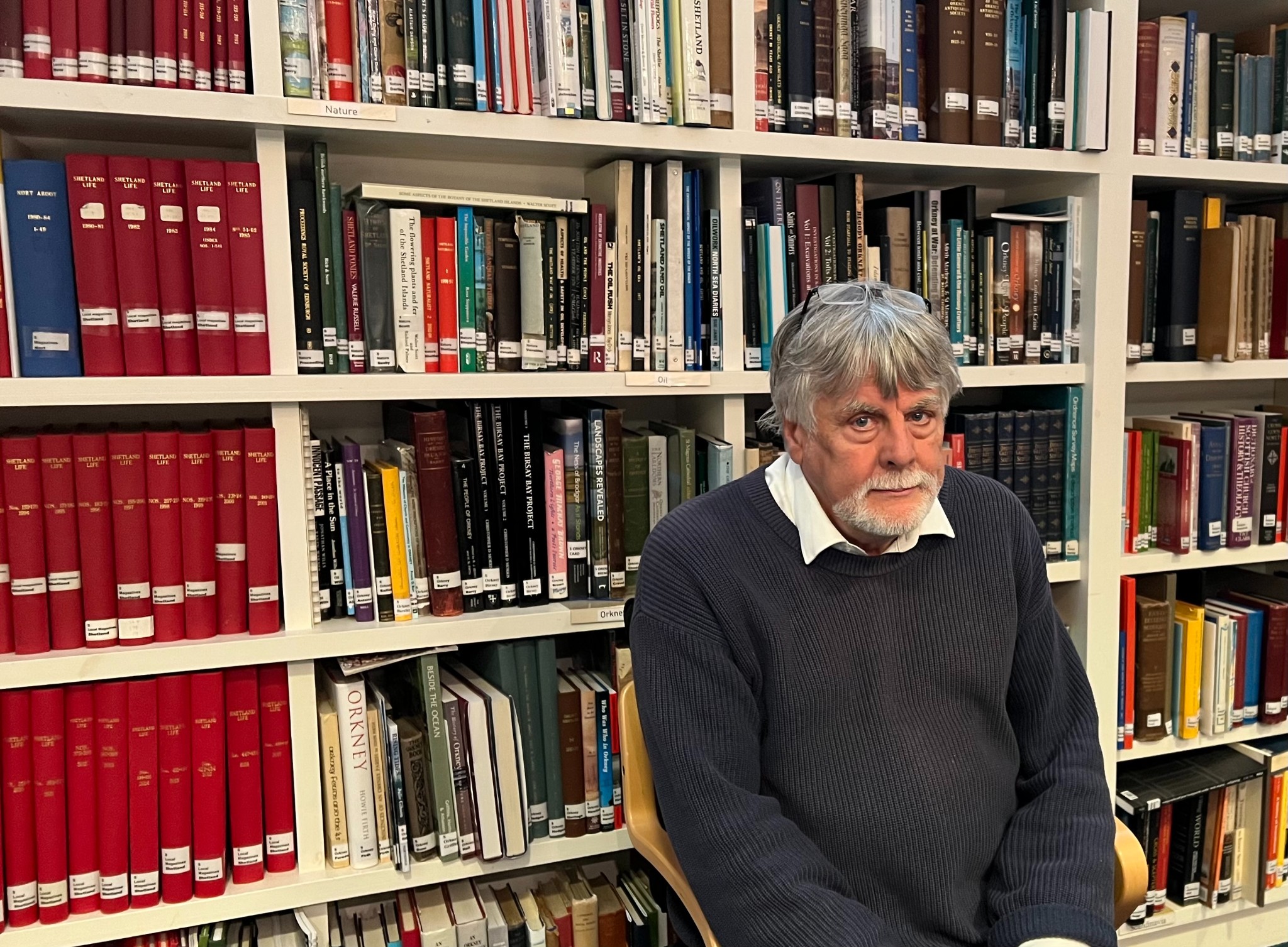 Archivist Brian Smith receives distinguished service award | Shetland ...