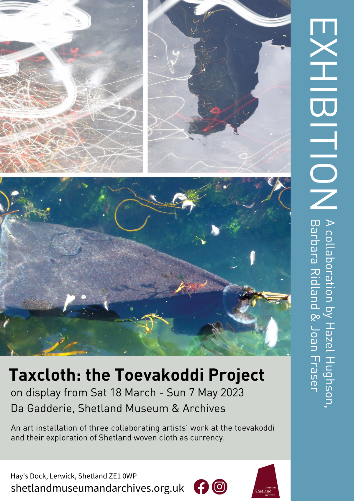 Immersive new art installation pays tribute to Shetland’s wadmal ...