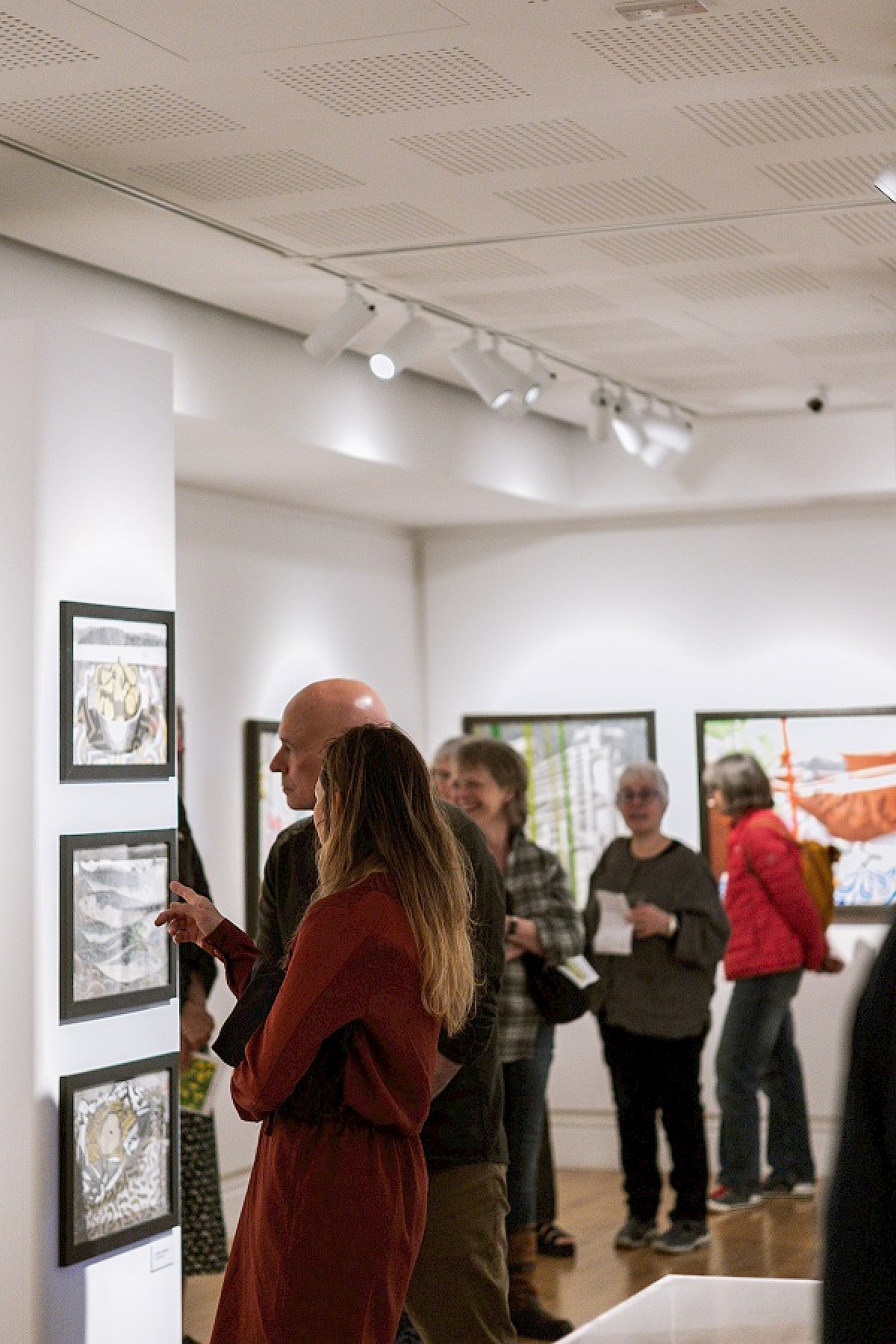 Opening event of Ron Sandford’s new exhibition draws a big crowd ...