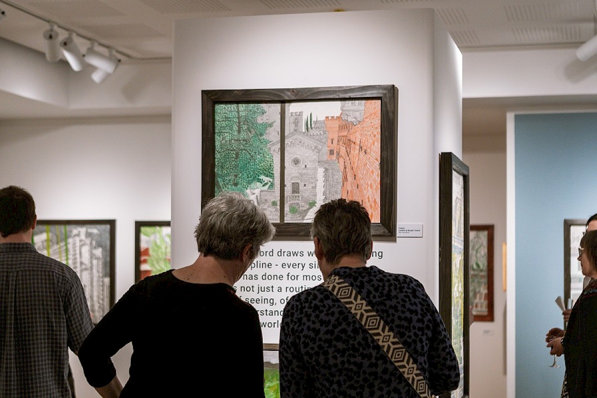Opening event of Ron Sandford’s new exhibition draws a big crowd ...
