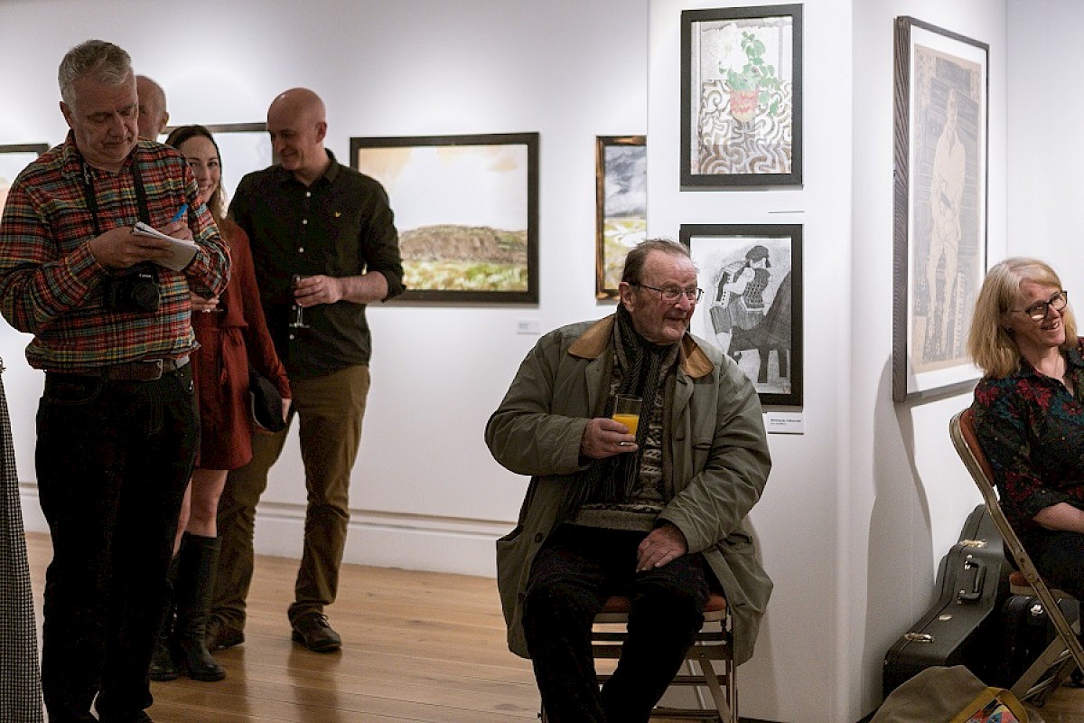 Opening event of Ron Sandford’s new exhibition draws a big crowd ...