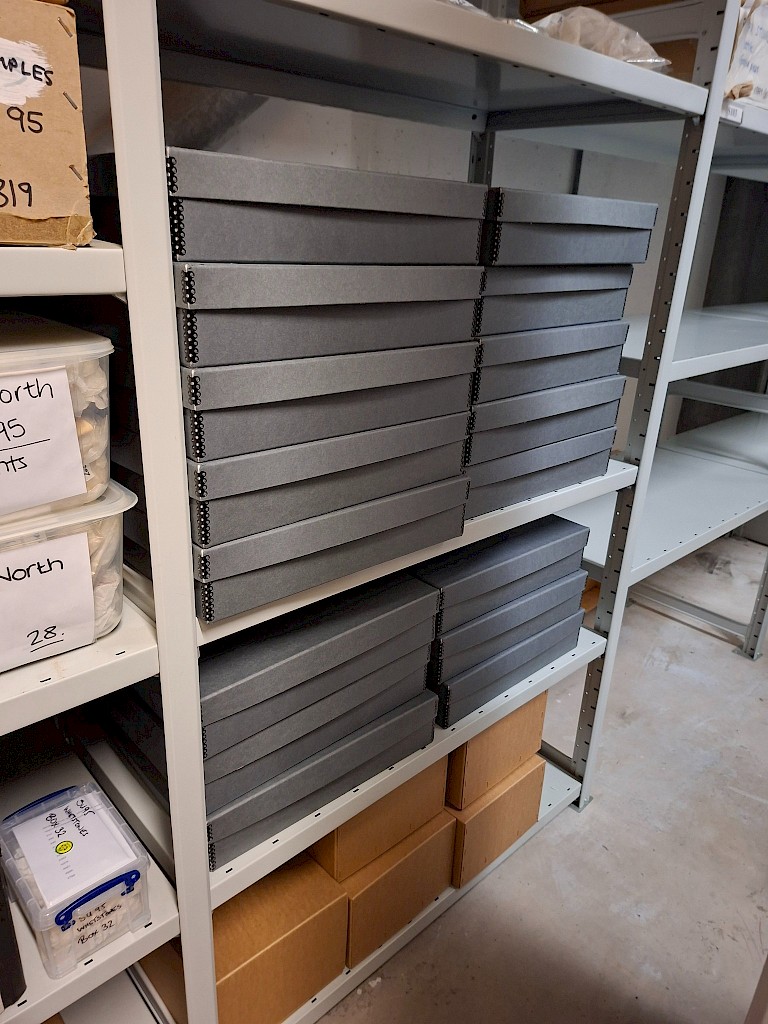 Repacking our human remains collection | Shetland Museum & Archives